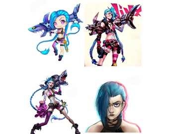 Jinx Car Decal - Etsy