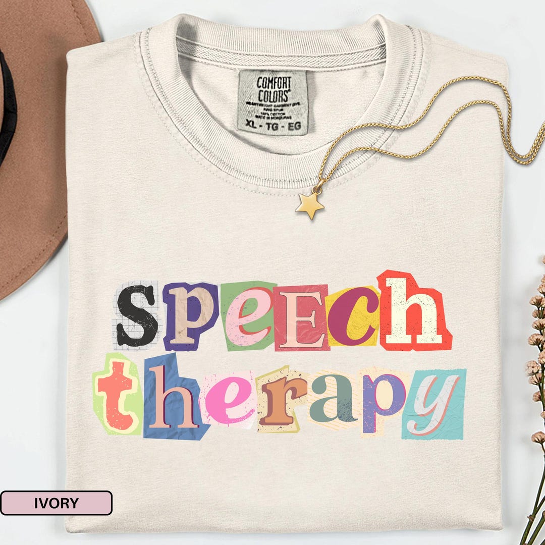 Speech Therapy Shirt SLP Shirt Speech Pathology Shirt Speech Therapist ...