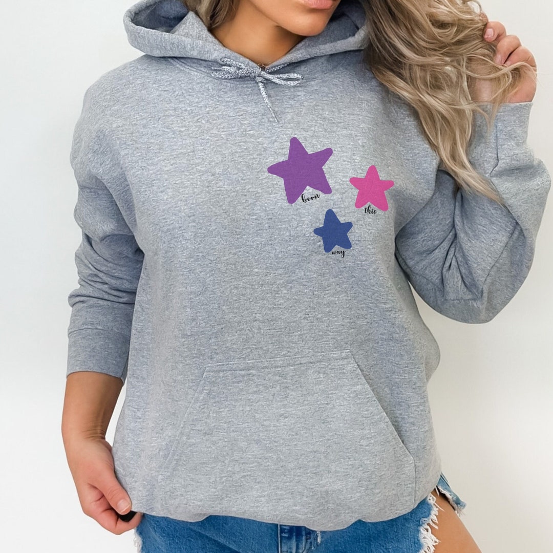 Subtle Bi Pride Shirt Subtle Pride Outfit Bi Flag Hoodie Unlabeled ...