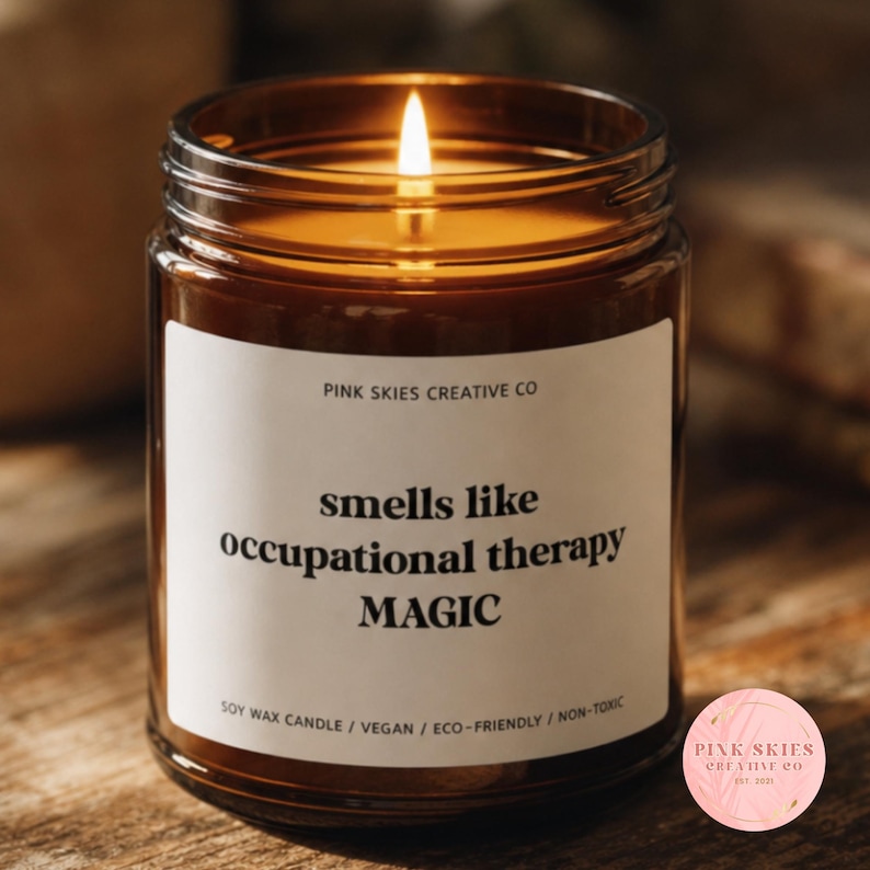 Occupational Therapy Gifts Occupational Therapy Graduation Candle Gift ...