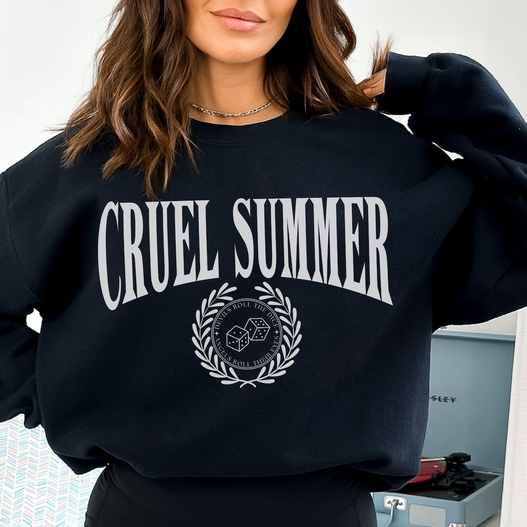 Cruel Summer Sweatshirt Collegiate Cruel Summer Sweater Varsity Cruel ...