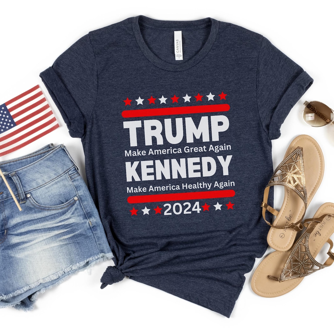 Trump Kennedy Shirt Trump 2024 Shirt Kennedy 2024 Shirt RFK Jr MAGA ...