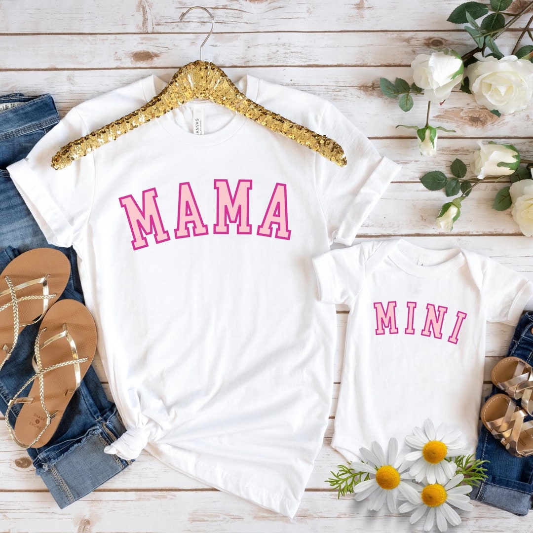 Mom and Baby Matching Outfits Mama and Mini Shirts Matching Mother ...