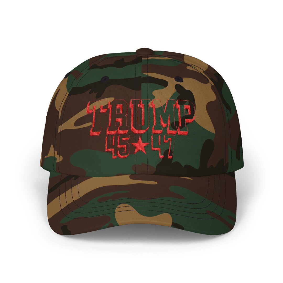 Trump Hats Camo Embroidered MAGA Caps MAGA Hat Men Trump Cap Make ...
