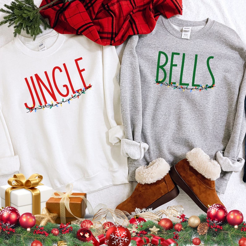 Couple Christmas Sweatshirts, Matching Couple Christmas Sweaters ...