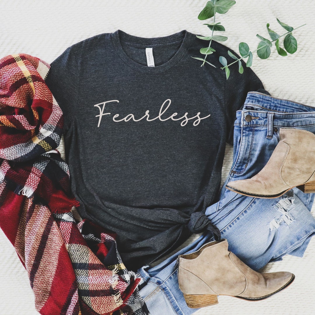 Fearless Shirt Fan Girl Concert Tshirt Merch Gift Empowered Feminist ...