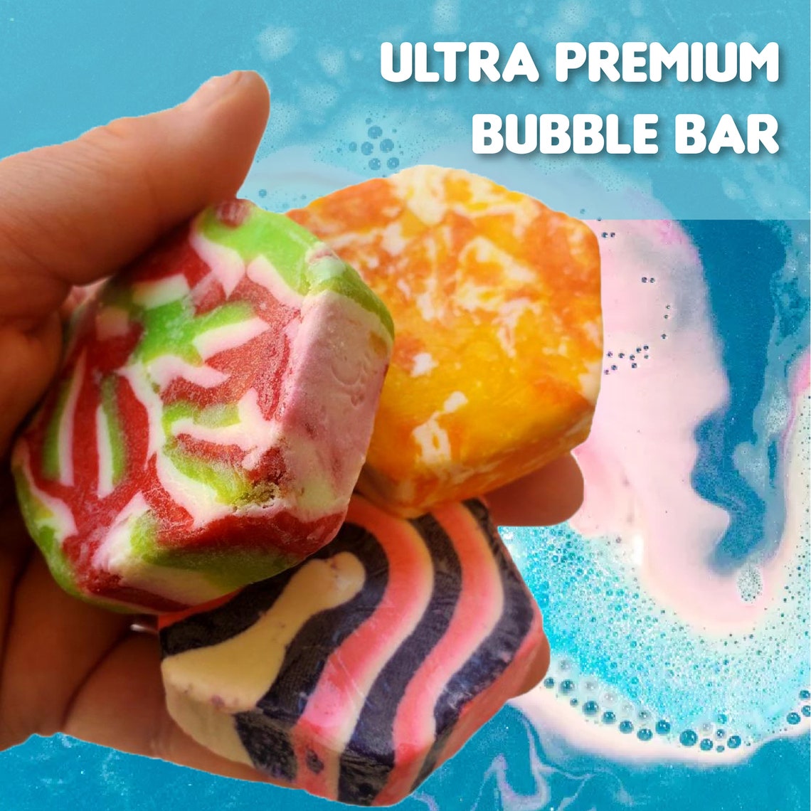 Extra Foaming Bath Bubble Bar Variety Pack of 12 - Etsy