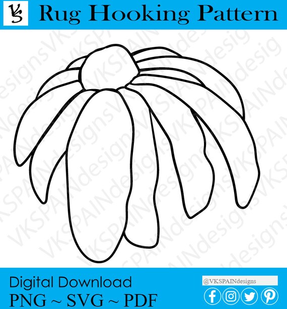 Rug Hooking SVG Rug Hooking Pattern SVG Rug Hooking - Etsy