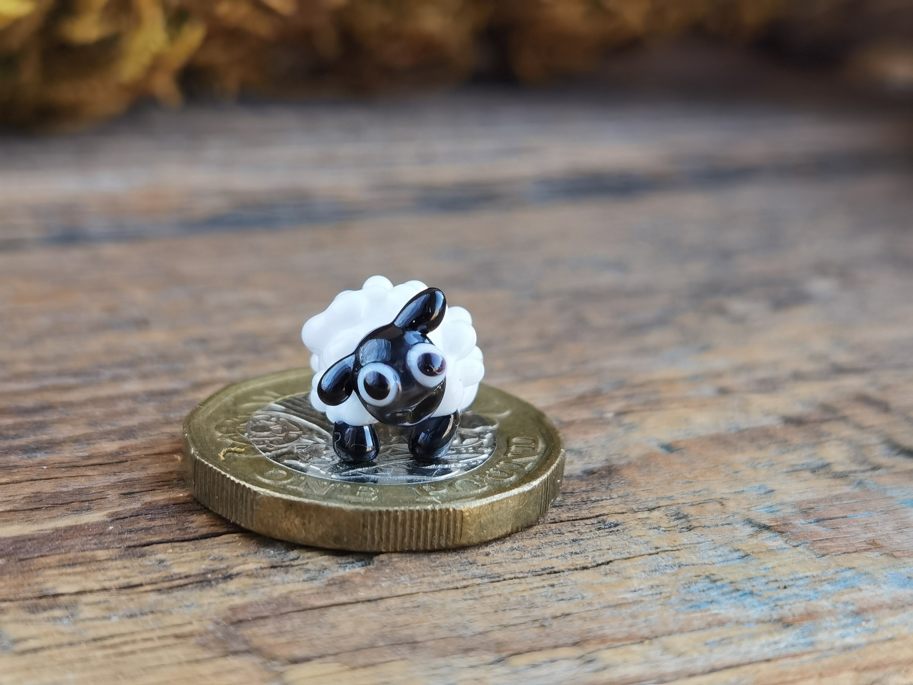 GLASS FIGURINES Sheep Figurine Glass Sheep Miniature Sheep - Etsy Australia
