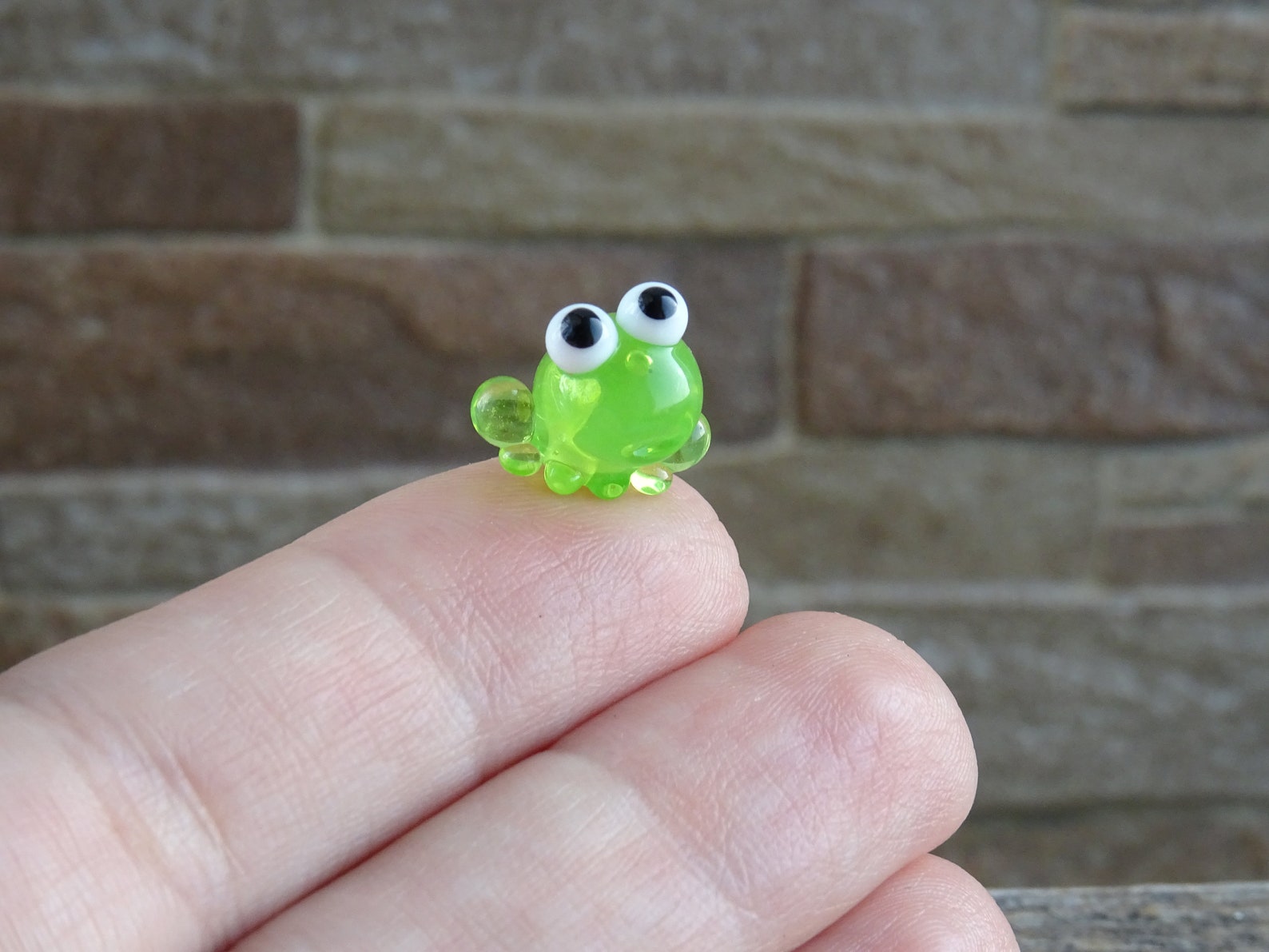 Frog Gifts Frog Figurine Tiny Frog Miniature Mini Glass Frog - Etsy