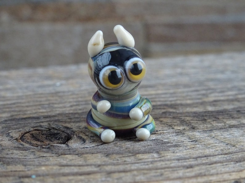 Tiny Monster Miniature Glass Monster Figurine Monster - Etsy