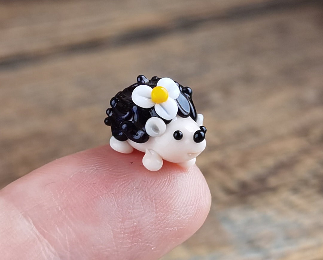 MINIATURE ANIMALS Hedgehog Figurine Hedgehog Miniature Baby Hedgehog ...