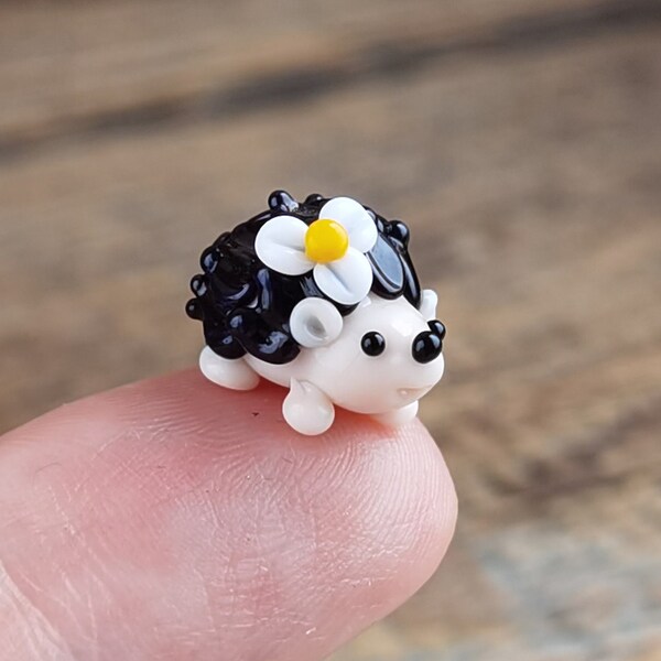 Glass Hedgehog - Etsy