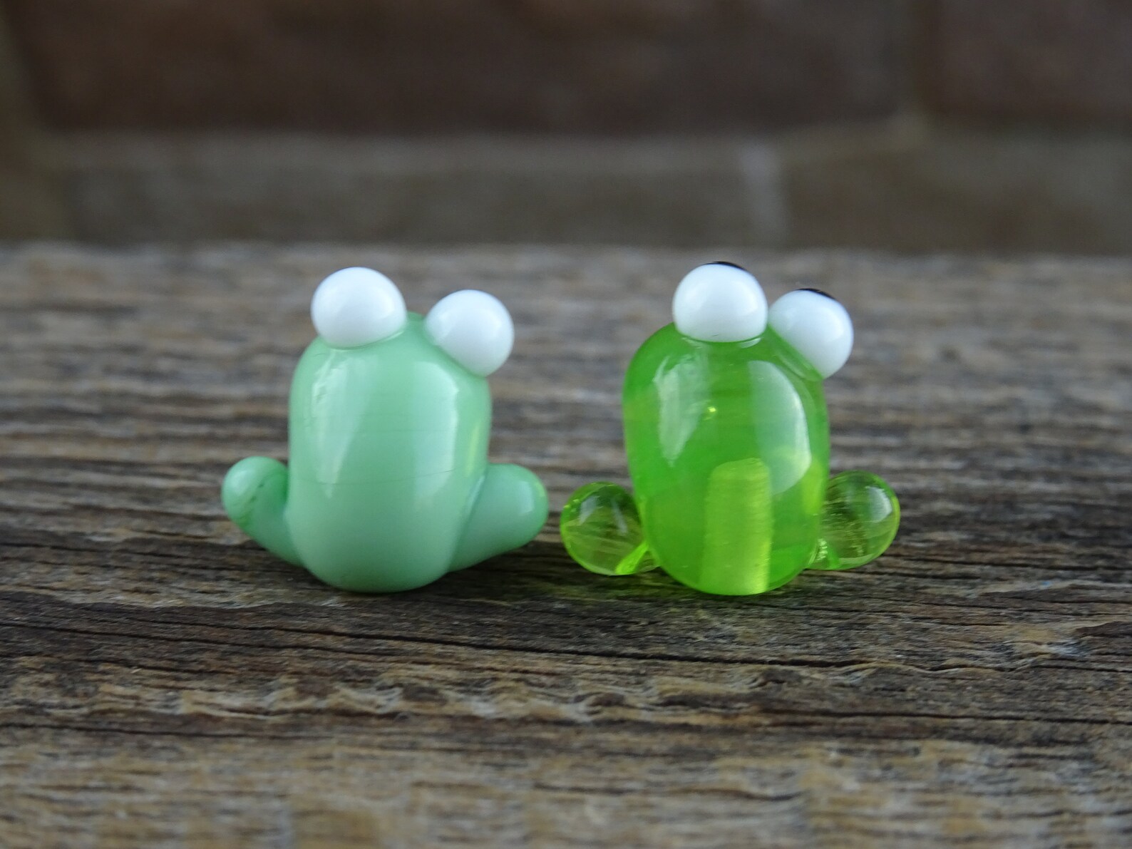 Frog Gifts Frog Figurine Tiny Frog Miniature Mini Glass Frog - Etsy