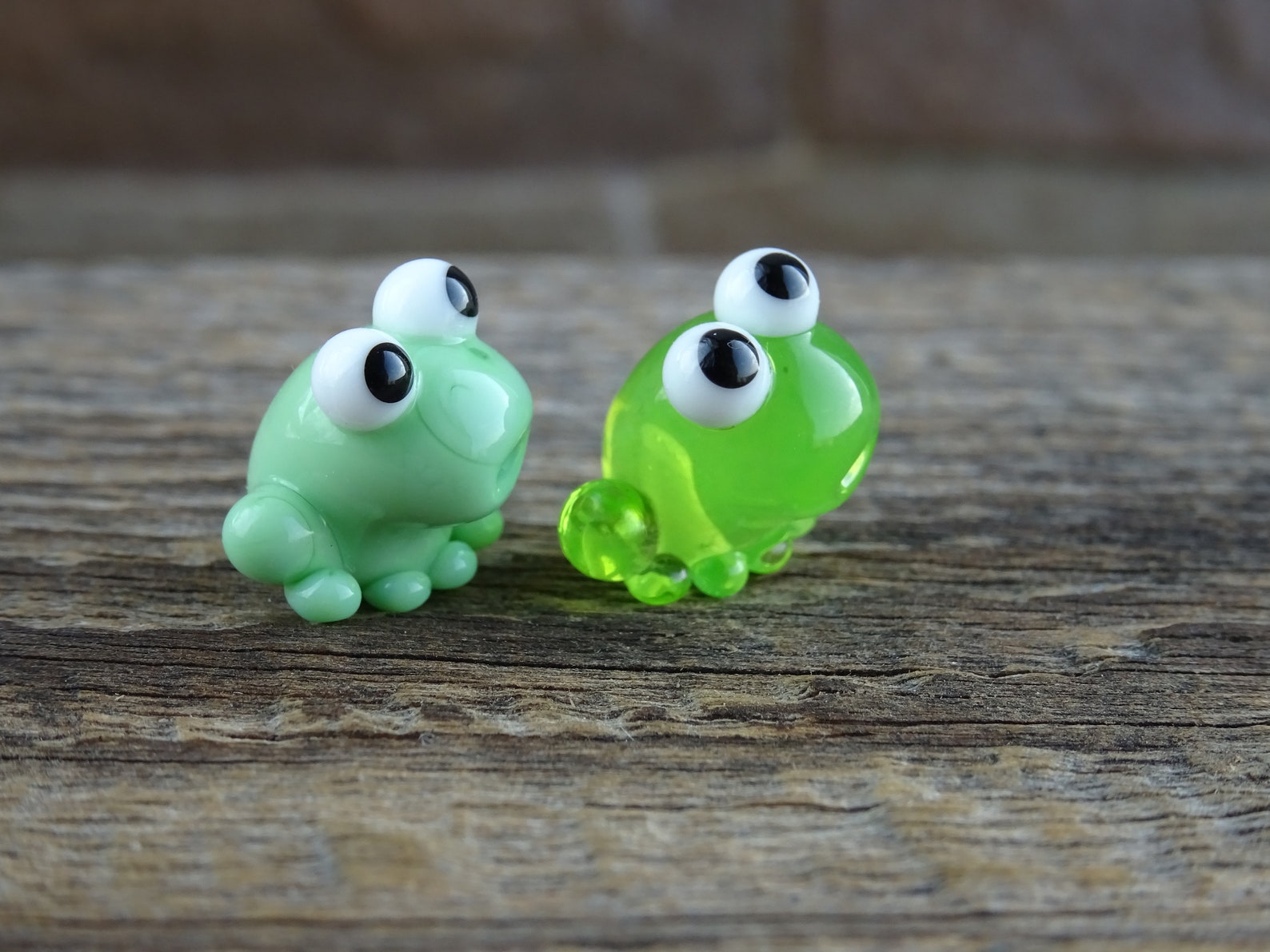 Frog Gifts Frog Figurine Tiny Frog Miniature Mini Glass Frog - Etsy