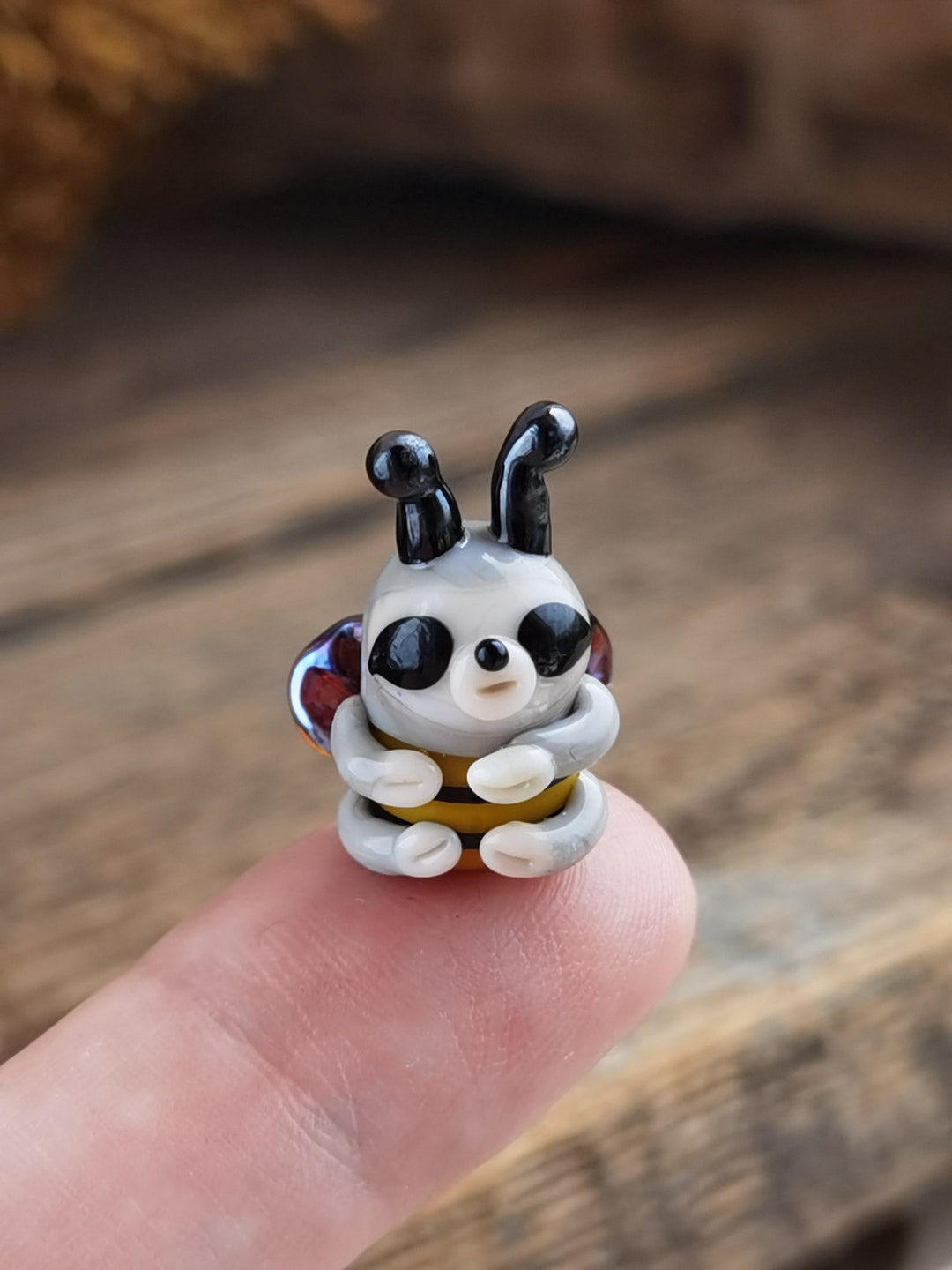 Sloth Figurine Glass Sloth GLASS FIGURINES Mini Zen Garden Figurine ...