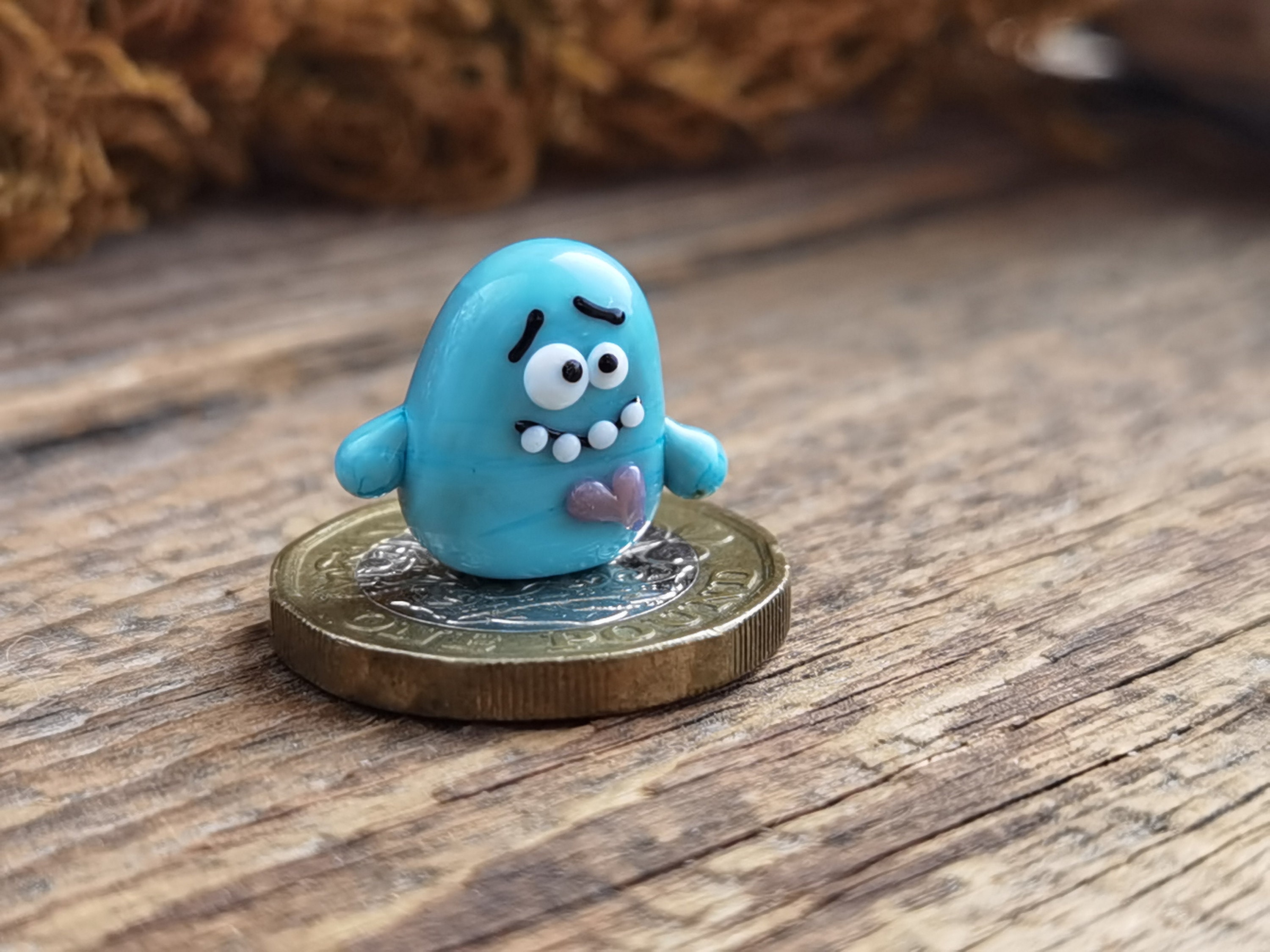 Tiny Monster Miniature Glass Monster Figurine Monster - Etsy