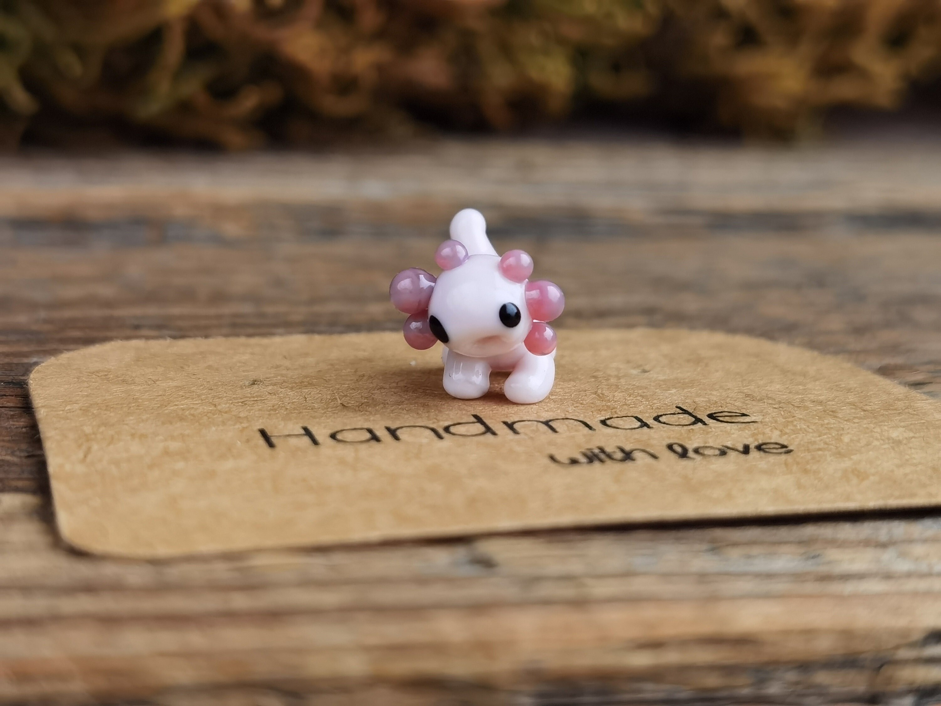 Glass Axolotl Figurine Tiny Axolotl Gifts Miniature Axolotl - Etsy Israel