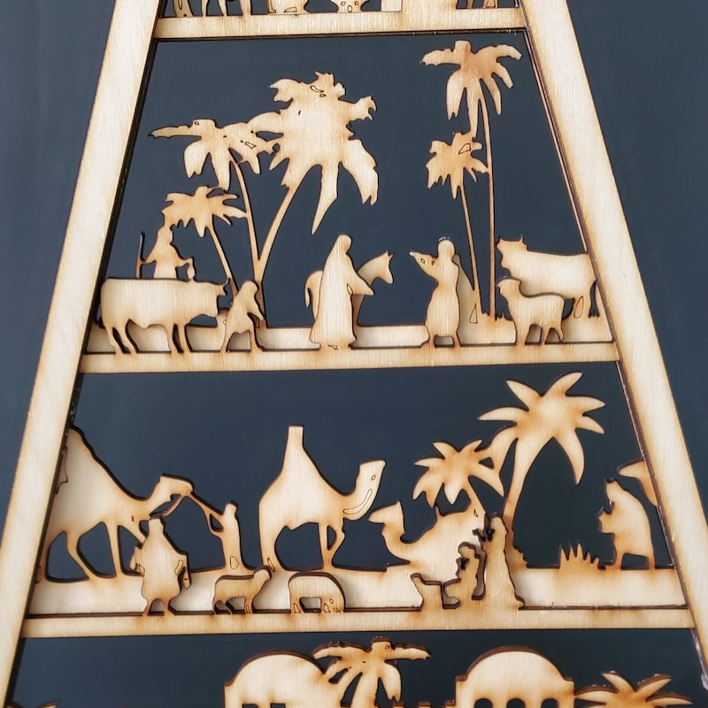 Wood Puzzle Nativity - Etsy