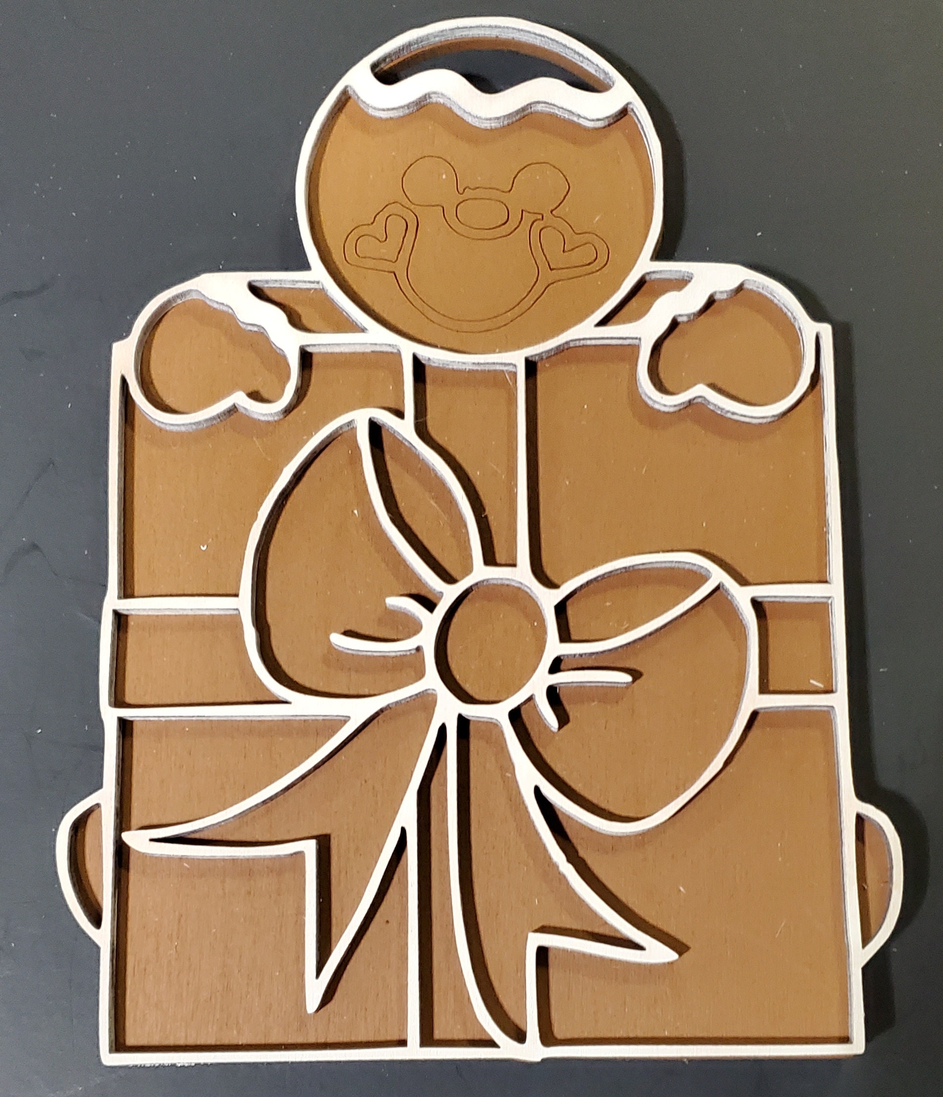 Gingerbread Man W/ Big Box - Etsy