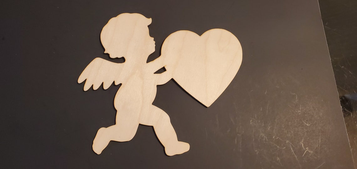 Cupid With Heart - Etsy