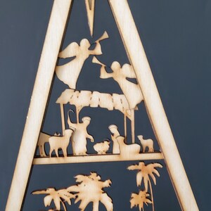 Nativity Tree - Etsy