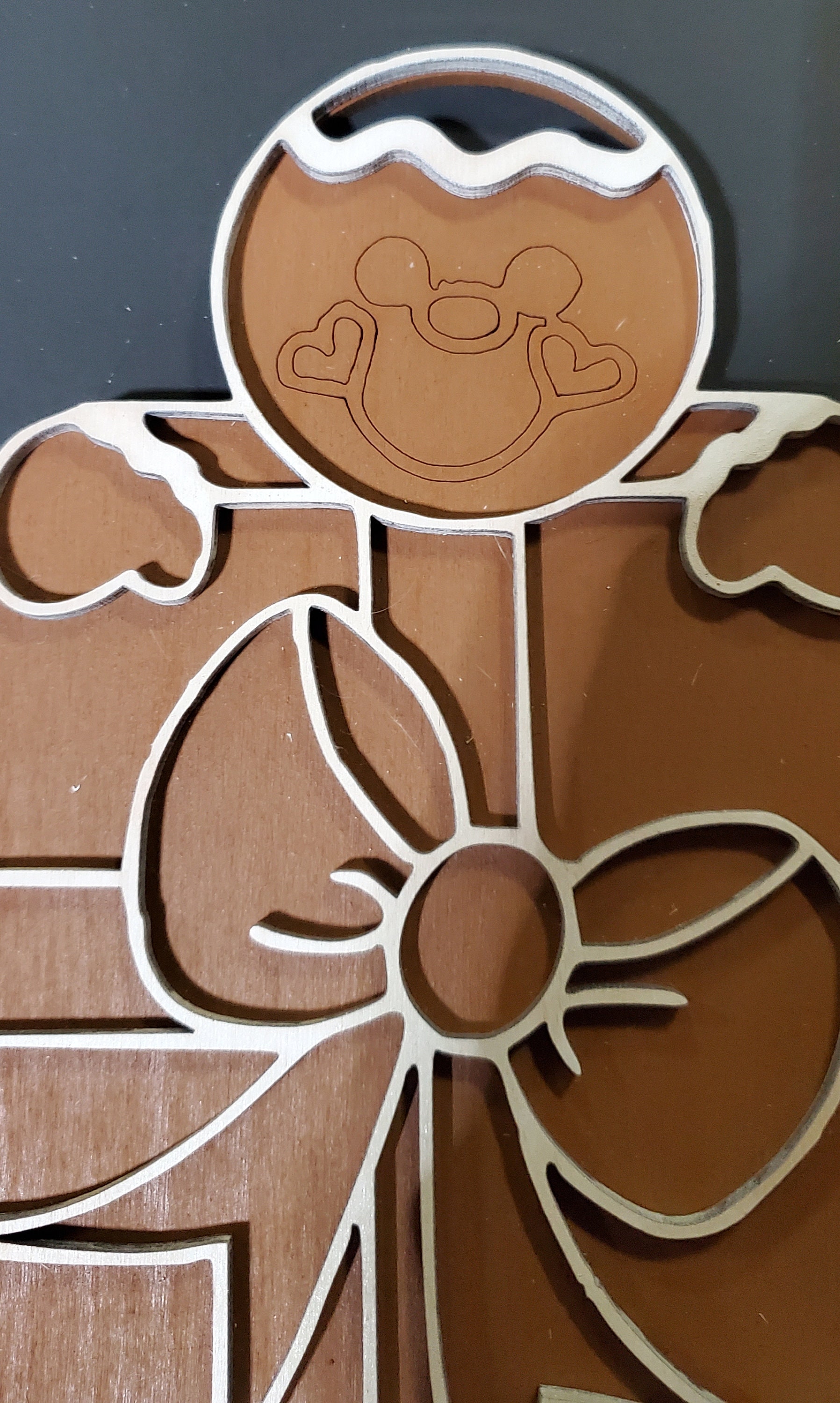 Gingerbread Man W/ Big Box - Etsy