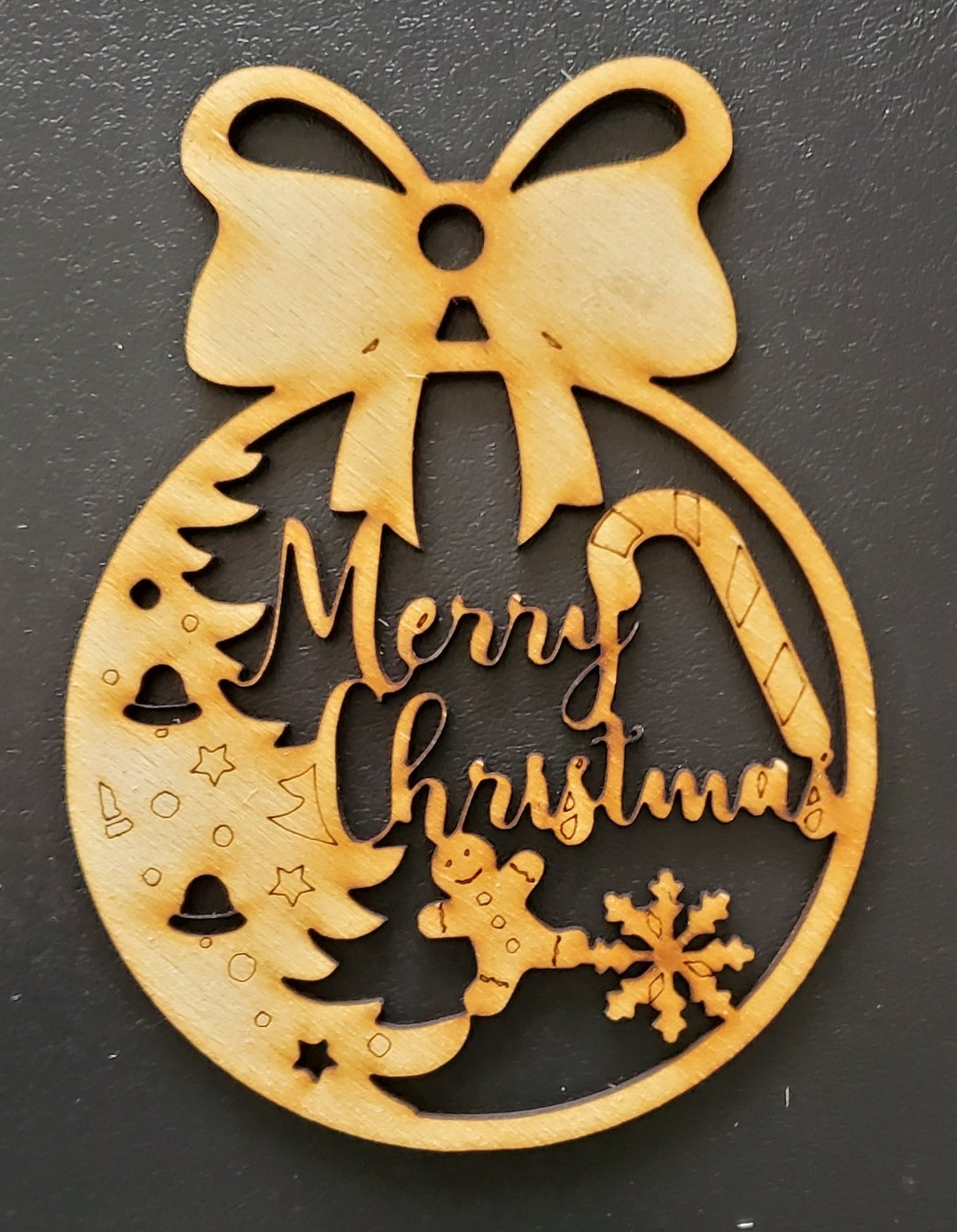Merry Christmas Ball - Etsy