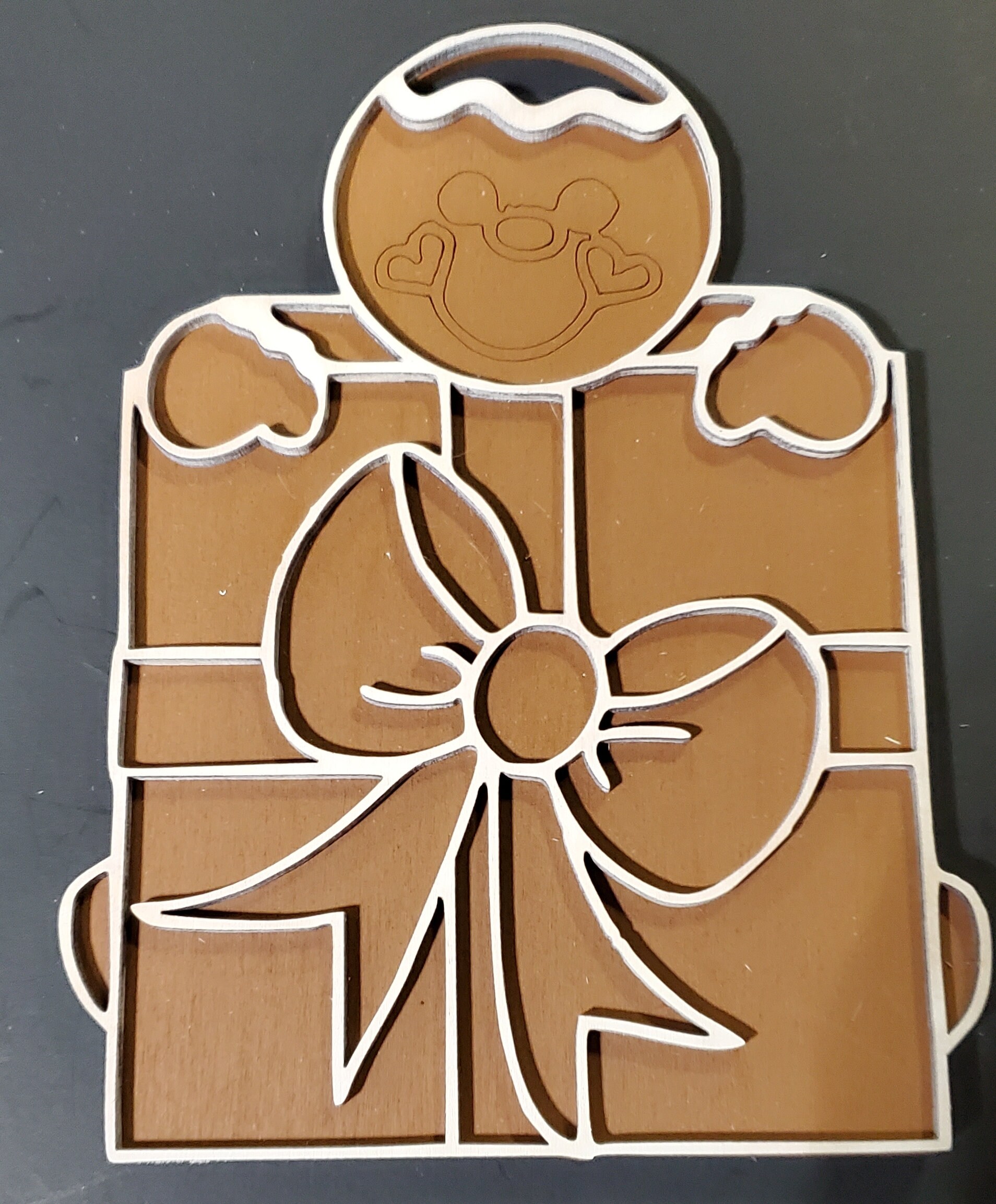 Gingerbread Man W/ Big Box - Etsy