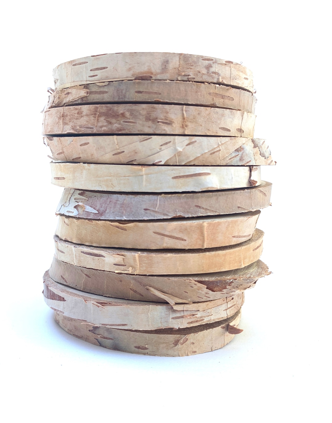Birch Wood Slices (set of 5): 4-5 Inch DIY Coaster Rounds - Etsy
