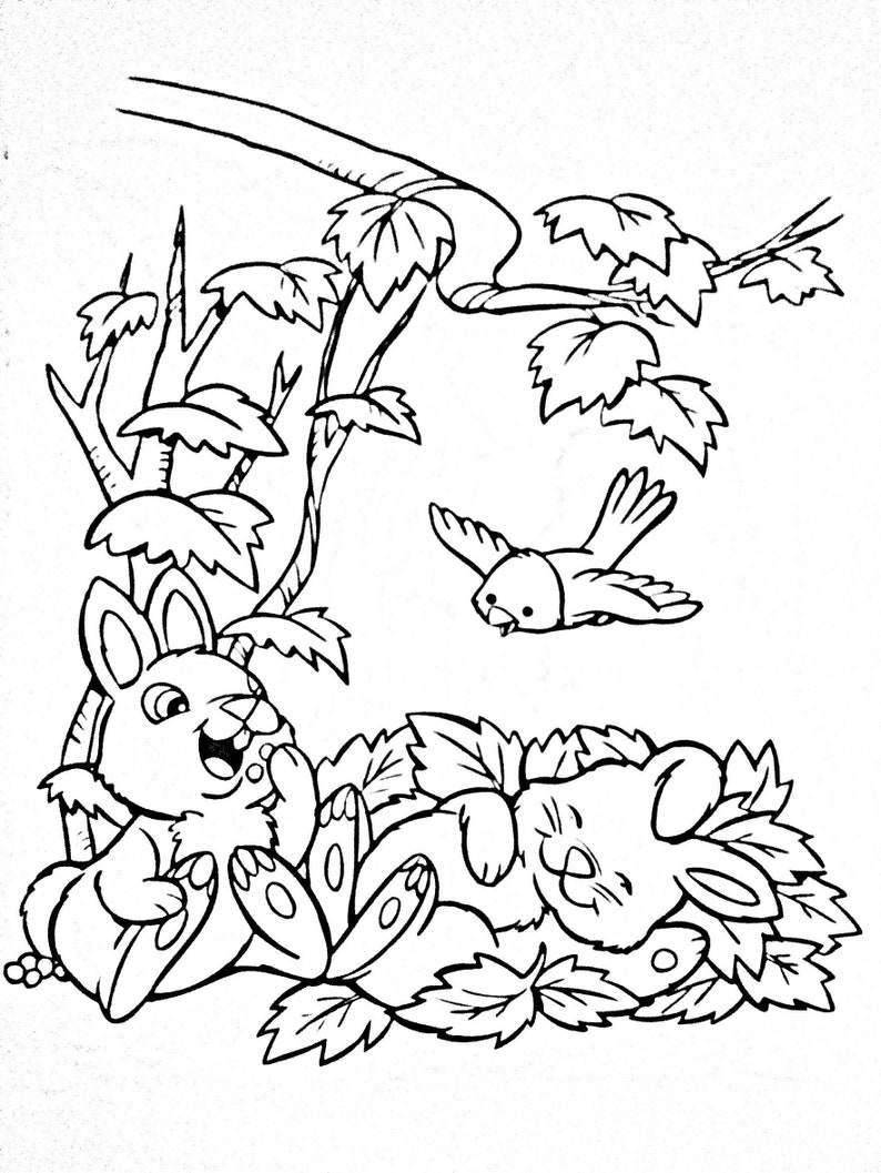 The Farm is Getting Ready for the Easter - Coloring Book for Toddlers ...