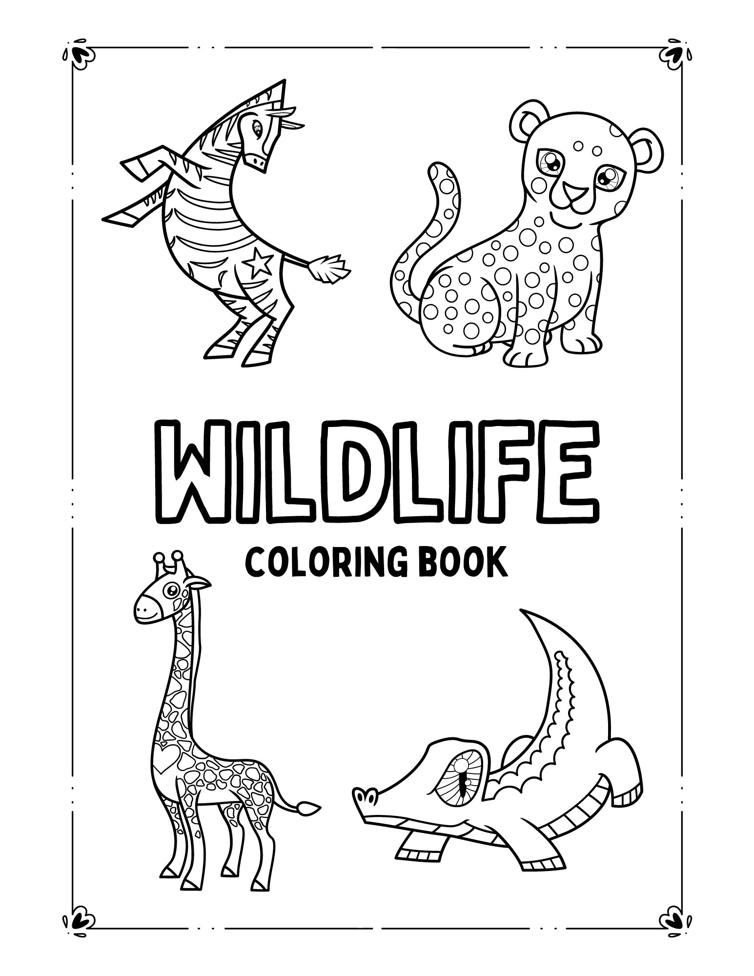 Animals Coloring Pages - Animals Coloring Book - the Ultimate Coloring ...