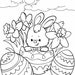 Easter Coloring Book - Bunny Coloring Pages for Easter - the Ultimate ...