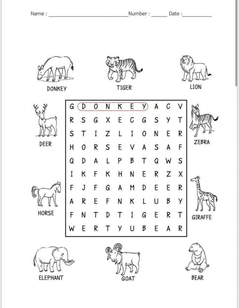 Kids Sudoku Crossword Puzzle Bundle – 40+ Printable Activity Pages for ...