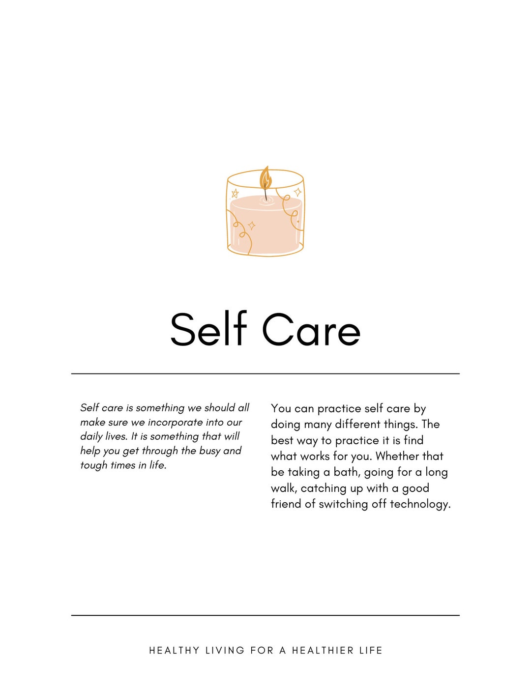 SELF-CARE NOTES ! Take Care of Yourself ! Oost Your Inner Confidence ...