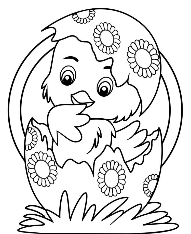 Easter Coloring Book for Children of All Ages - Instant Download - the ...