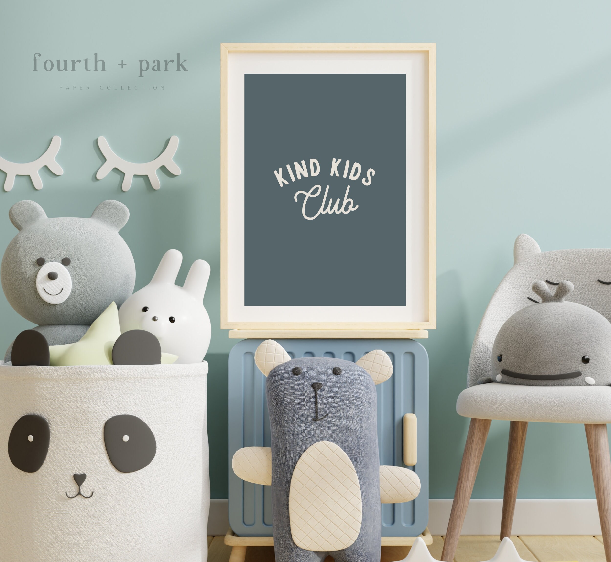 Kind Kids Club - Printable Wall Art - Instant Download - Etsy