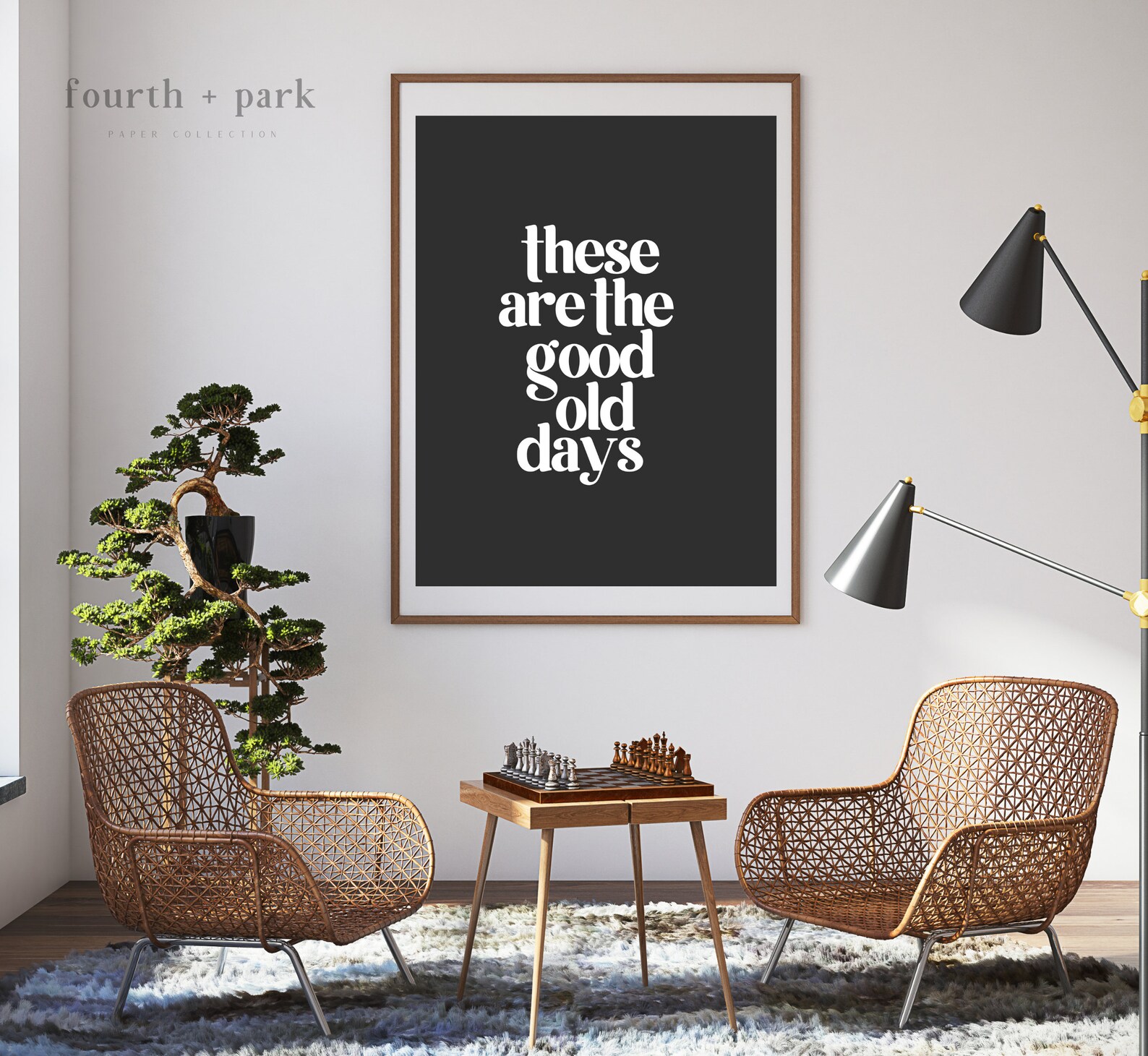 These Are the Good Old Days - Home Decor Wall Print - Instant Download ...
