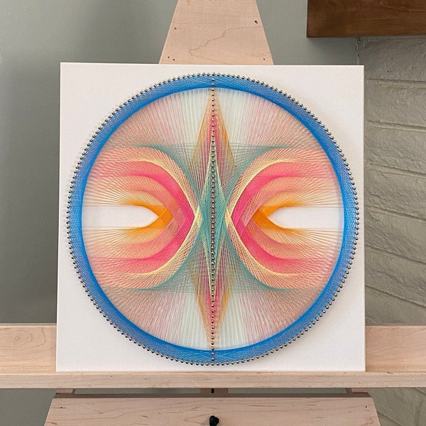 Sunset String Art - Etsy