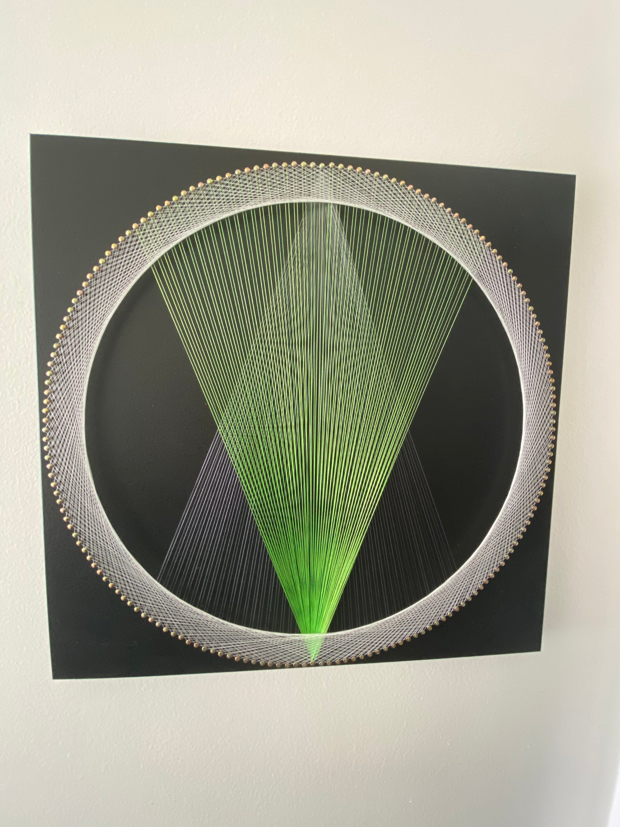 String Art, Geometric Modern Pattern in Minimalist Style, Sacred ...