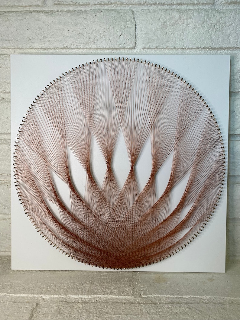 Mandala String Art: Sacred Geometry Wall Decor - Etsy