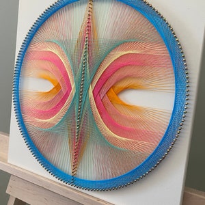 Summer Rays- String Art Mandala Wall Hanging Sacred Geometry Meditation ...