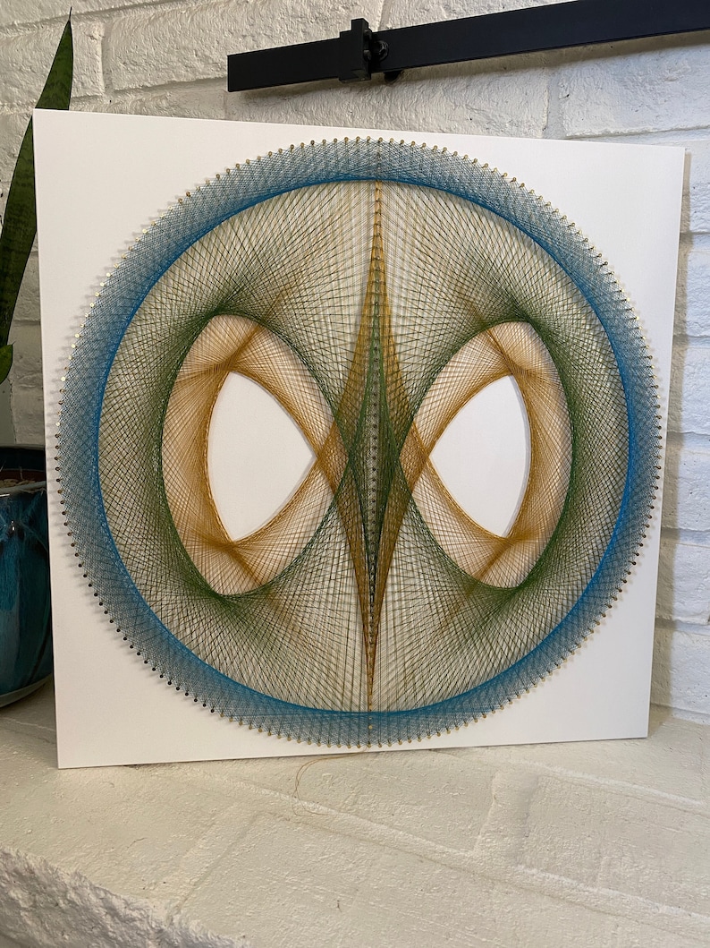String Art Mandala: Sacred Geometry Wall Hanging - Etsy
