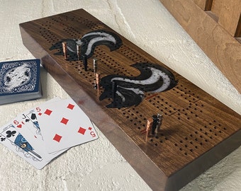 Skunk Cribbage Board - Etsy