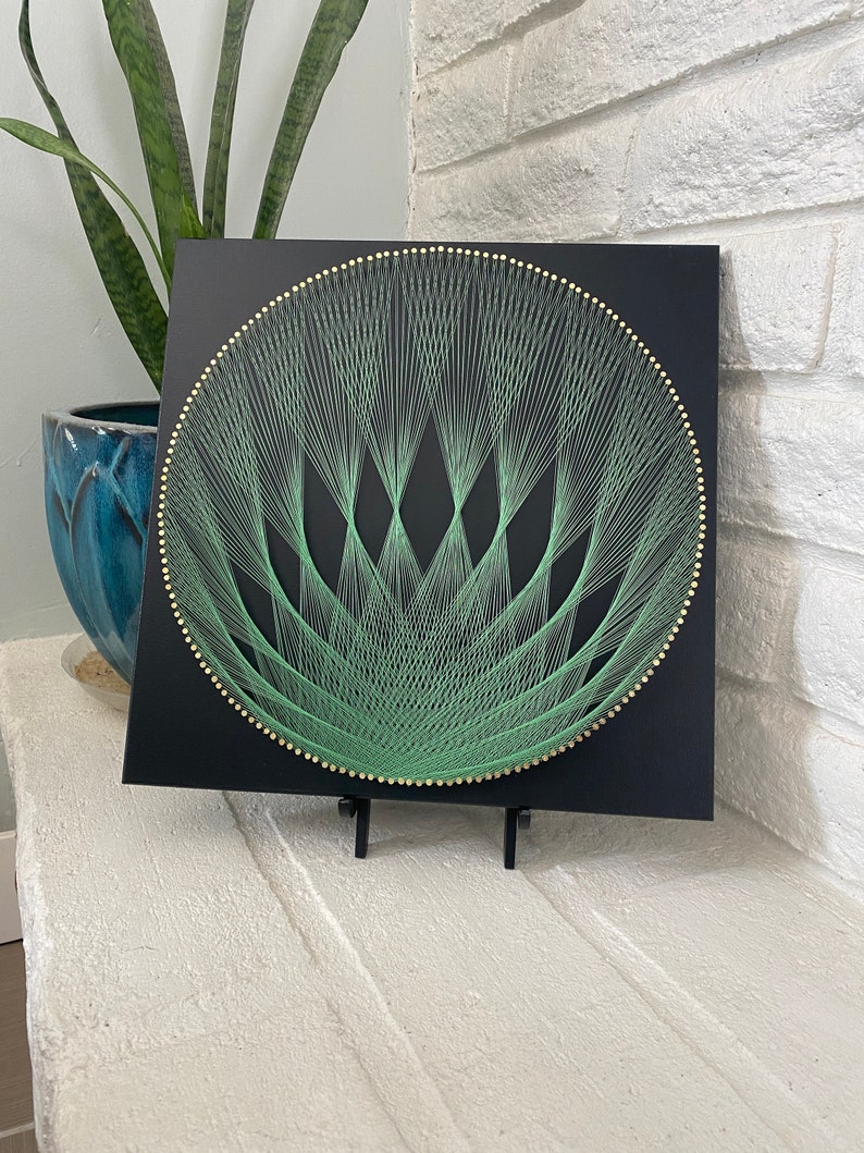 Mandala String Art: Sacred Geometry Wall Decor - Etsy