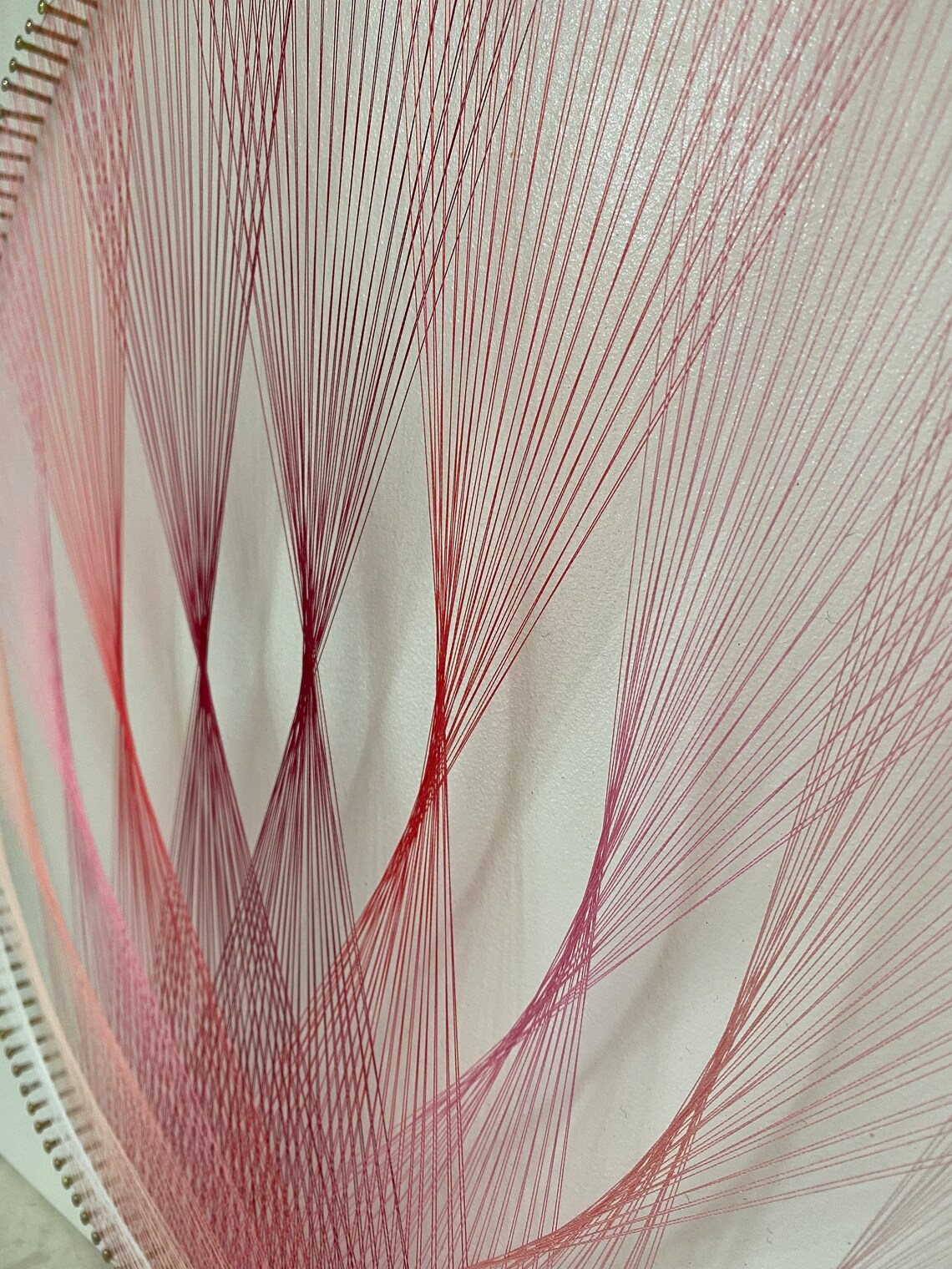 String Art Mandala Wall Hanging Sacred Geometry Art Meditation - Etsy