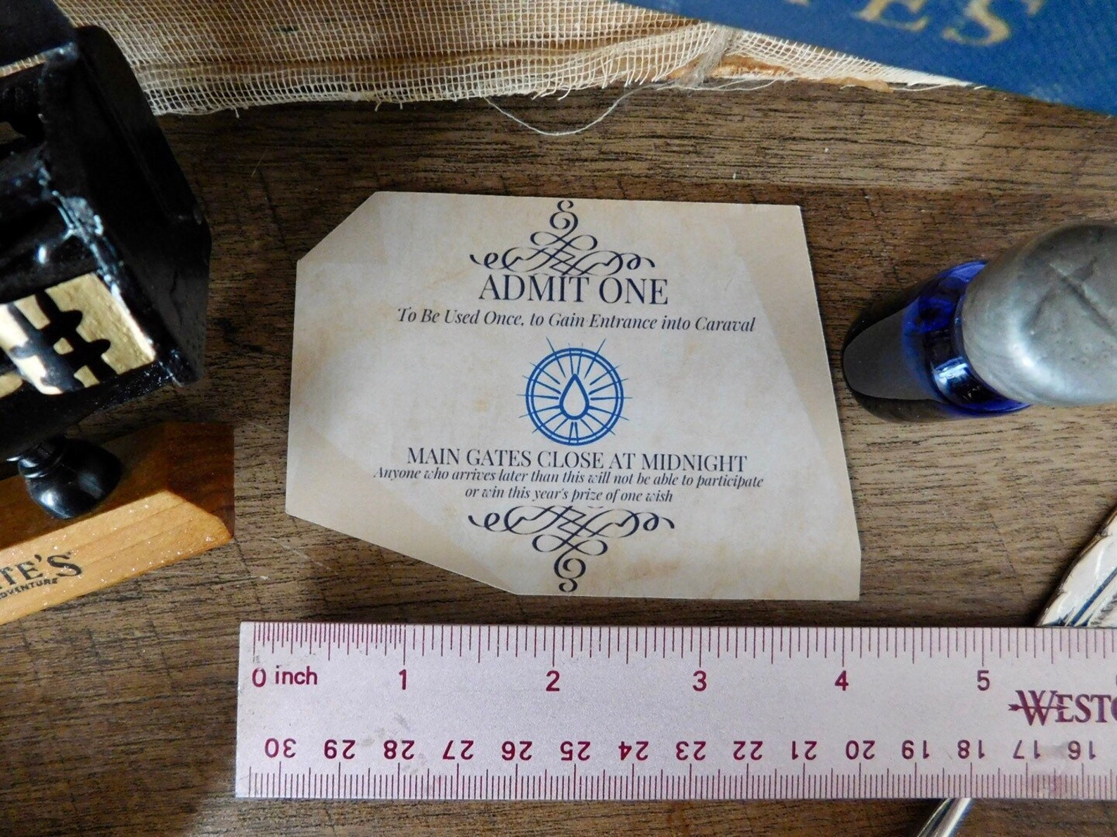 Caraval Invitation Sticker Legendary Finale Remember | Etsy