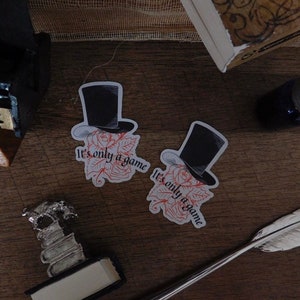 Caraval Sticker Legendary Remember Its Only a Game | Etsy