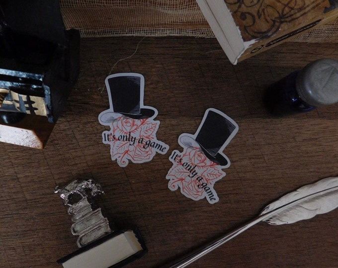 Caraval Sticker Legendary Remember Its Only a Game - Etsy