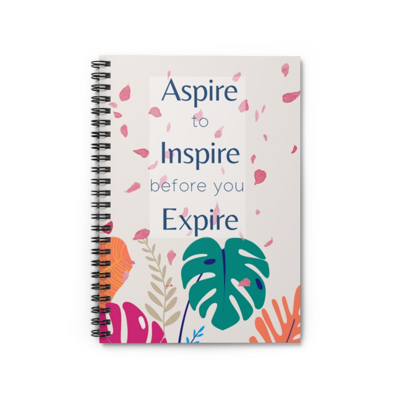 Aspire to Inspire Notebook Journal Perfect as a Gift Idea for Poems ...